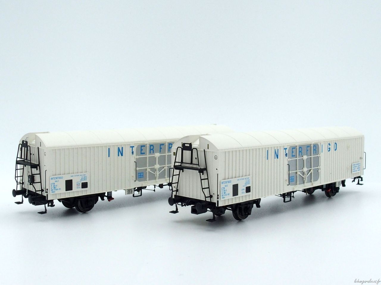 coffret 2 wagons frigorifiques FRANGECO LS MODELS ref. 30225 - Le ...