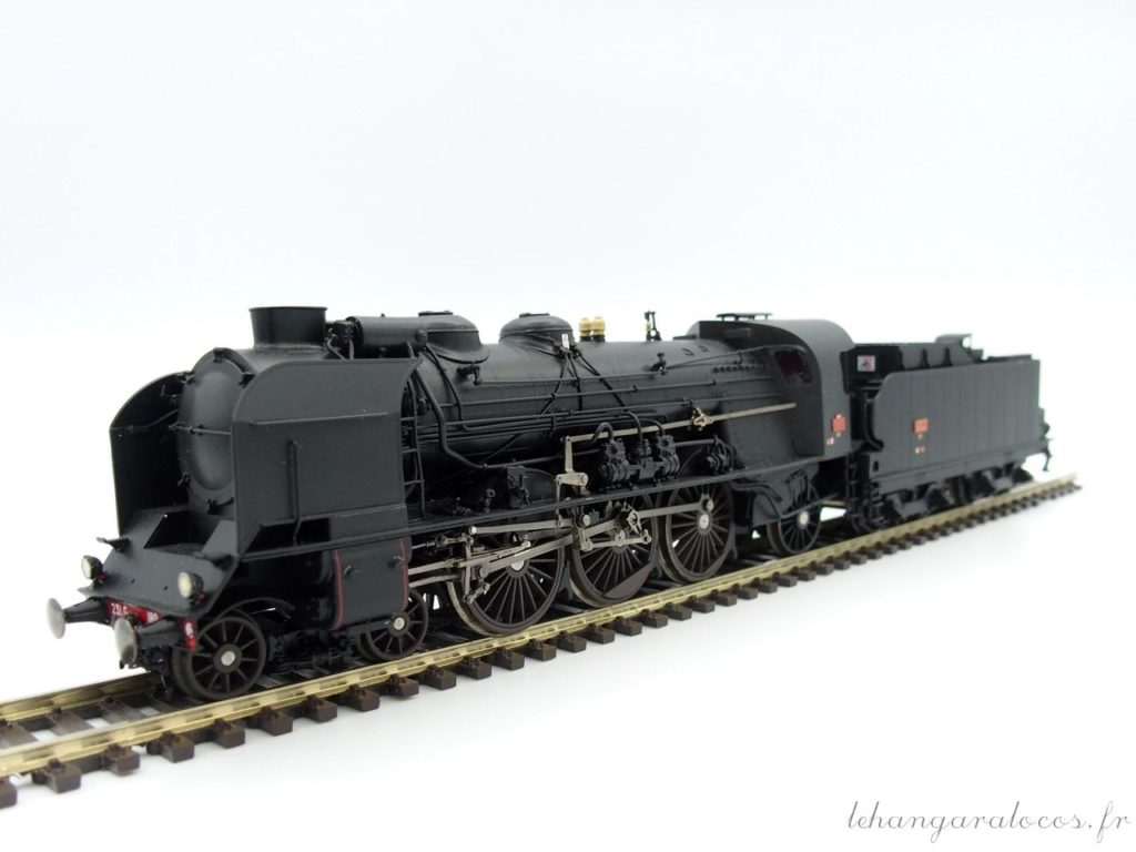 Locomotive 231 G 180 MODELBEX ref. HO-MX.001/3 - Le hangar à locos